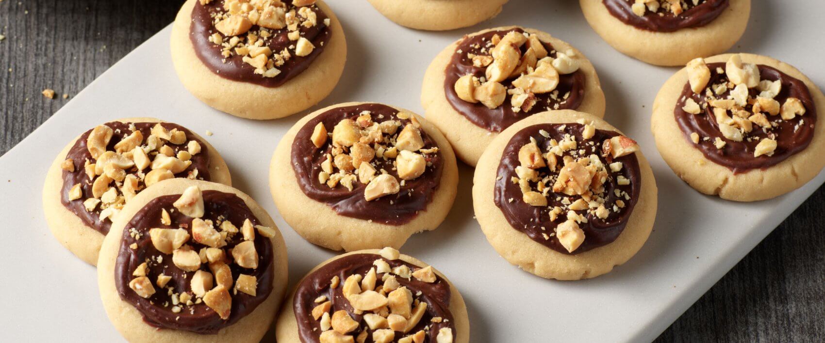 Peanut Butter Chocolate Cookies — PLANTERS® Brand